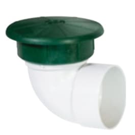 3" Plastic Green Drainage Pop-Up Valve | RBDDPUV3E | Heritage Plus