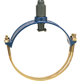 10" Signet Flow Meter Saddle Fitting, Iron | IR8S100 | Heritage Pool Plus