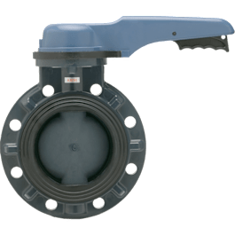 4" Asahi Pool Pro Butterfly Valve, lever | 1728040 | Heritage Pool Plus