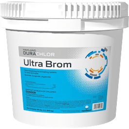 ULTRA BROM 25LB BROMINE TABLETS HAZMAT - 4 | Heritage Pool Plus