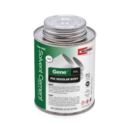 Rectorseal Corporation 0.5 Pint Can Clear Low VOC Regular Bodied PVC ...