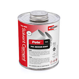 Rectroseal 1 Quart Clear 602L Series Low VOC PVC Cement | REC55928 ...