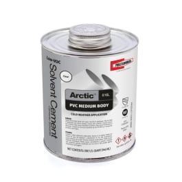 Rectorseal Corporation 1 Quart Can Clear Low VOC Medium Bodied PVC ...