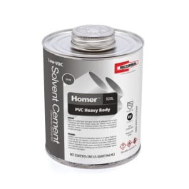 1 Quart Can Gray Low VOC PVC Cement | REC55963 | Heritage Pool Plus