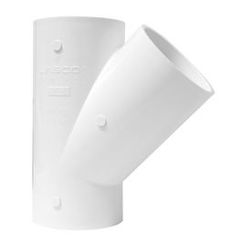 Sch 40 PVC Reducing Wye 6" x 4" Slip x Slip x Slip | 475-532 | Heritage ...