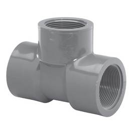 1" Tee PVC Sch. 80 FPT | 805-010 | Heritage Pool Plus