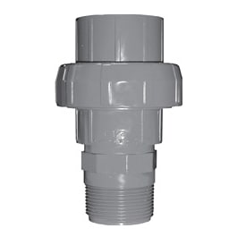Union, 1" Slip x MPT PVC Schedule 80 O-Ring Type | Heritage Plus