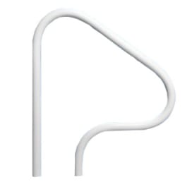 Saftron Handrail 40 In Rtd W/Holes White | Rtd-340-W | Heritage Pool Plus