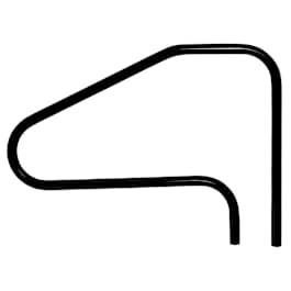 Saftron Figure 4 Handrail - Black | Heritage Pool Plus