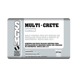 MULTI-CRETE THIN-SET MORTAR GRAY TX ONLY 50 LB | Heritage Pool Plus