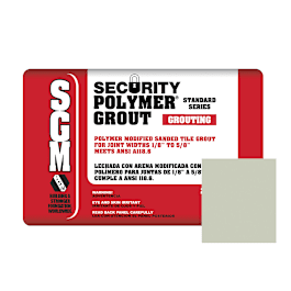 SGM Standard Security Polymer Grout (Sanded) 25lb Bag, Gray | Sgg108 ...