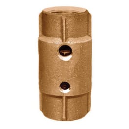 1" FNPT Lead-Free Silicon Bronze Cast 400 psi Double Tapped Stemmed ...
