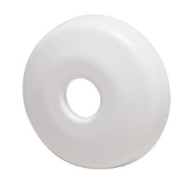 Sioux White Poly Escutcheon 1/2" CTS | 920-2W | Heritage Plus