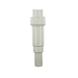 Repair Coupling, 1" IPS Hub x Spigot White PVC Schedule 40 41XC Series ...