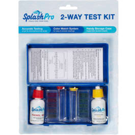 SplashPro 2-Way Test Kit for Chlorine and pH | B1050 | Heritage Pool Plus
