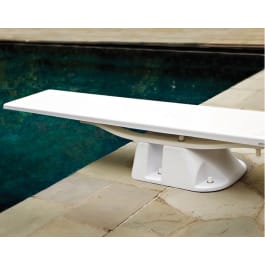 SR Smith 6' Salt Pool Jump System with Frontier III Diving Board Taupe ...