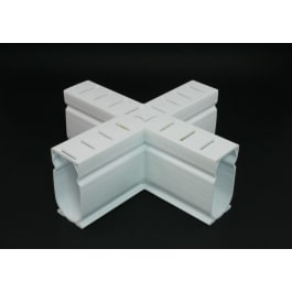 Stegmeier Deck Drain/Cross - White | DXW | Heritage Pool Plus