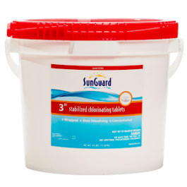 SunGuard 3" Chlorine Tablets Wrapped - 25 Lb Pail | A3326 | Heritage ...