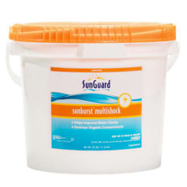 SunGuard Sunburst MultiShock 25 Lb Pail | A3791 | Heritage Pool Plus