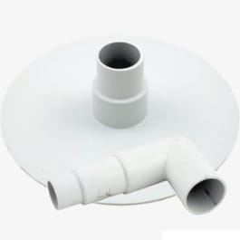 Swimline Thru-Wall Skimmer Vac Adapter, Elbow & Plate | 8929 | Heritage ...