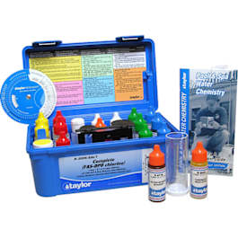 Taylor Complete Kit For Chlorine/Bromine, Ph, Alkalinity, Hardness, Cya ...