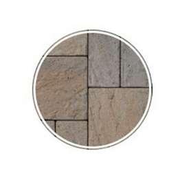 Techo-Bloc Eva Paver, Chestnut Brown, 3-Piece | 100049-301 | Heritage Plus