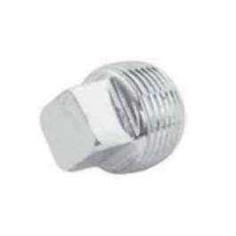 3/8" Male Threaded Galvanized Steel Solid Square Head Pipe Plug ...