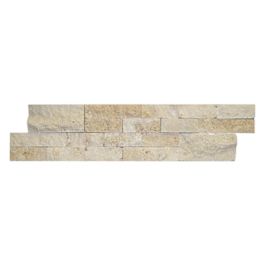 Light Walnut Split Face Panel 6 x 24 | CLWSF6X24 | Heritage Pool Plus