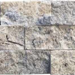 Silver Split Face 2X4 | Heritage Pool Plus