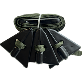 TREE FROG ABOVE GROUND ANCHOR KIT - BLK 4 CALIPER, RECYCLED PLASTIC ...