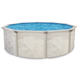 Trevi Echo 24' Round ABG Pool, No Liner, 48" Wall | ECRC00244T ...