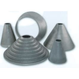 4" x 6" Cast Aluminum WC Series Concentric Heavy-Duty Welding Cone ...