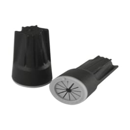 Black Low Voltage Wire Nut | TSCWNUT50 | Heritage Plus