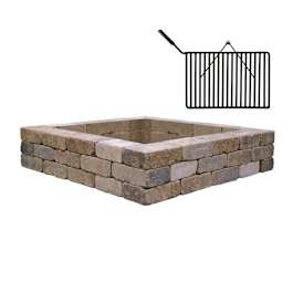 39" x 56" Sierra Fire Pit Sunset Firepit Wall Unit | UNPRSCON039 ...