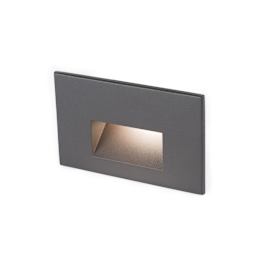 WAC 4011 Rectangle Step Light Bronze LED 2700K Brass | Heritage Plus