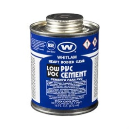 Whitlam Quart Heavy Body Low Voc Cement Clear | HPL32 | Heritage Pool Plus