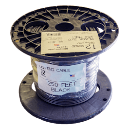 Regency Wire Lighting Cable, 12 AWG PVC Low Voltage Flexible | 12LC10 ...
