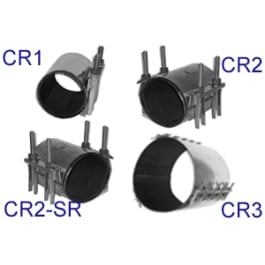 12" L Wraparound Repair Clamp | WWFWRAP4X12 | Heritage Plus