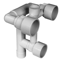 Waterway 7" Gunite Power Seat Kit, 3 | 210-3420G | Heritage Plus