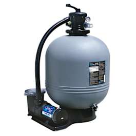 Waterway Carefree 22" Sand Filter System w/ 1-Speed Hi-Flo II Pump ...