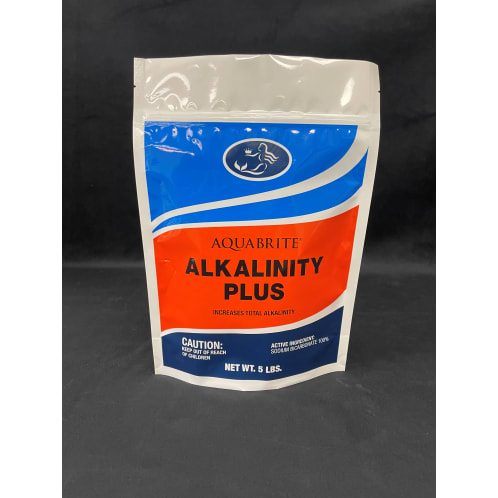 AquaBrite Alkalinity Plus 5 lb Pouch 8/Case | AQUPSC5 | Heritage Pool Plus