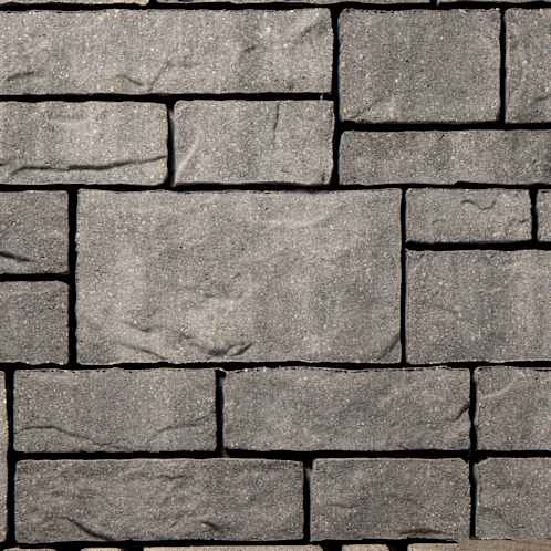 3-1/4" x 24" x 15" Pewter Ashlar Tandem Wall Cap | BEL16058784