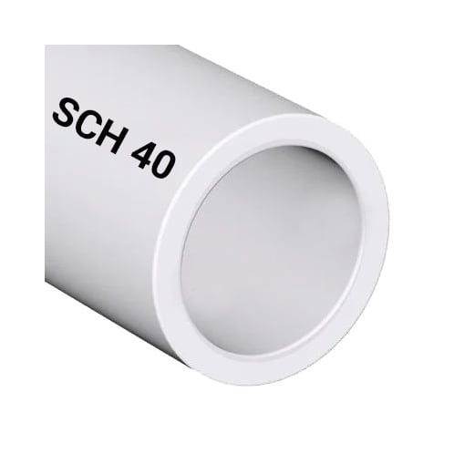 1-1/2" x 20' Sch. 40 Bell End PVC Pipe | Heritage Pool Plus