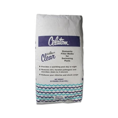 DE Powder, Diatomaceous Earth - 50 lb Bag | 50# D.E. | Heritage Pool Plus