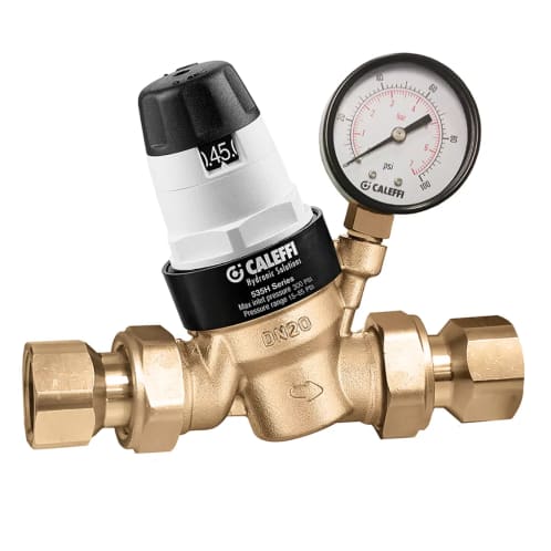 Caleffi Prescal Pressure Reducing Valve 1003 Female NPT wity Pressure ...
