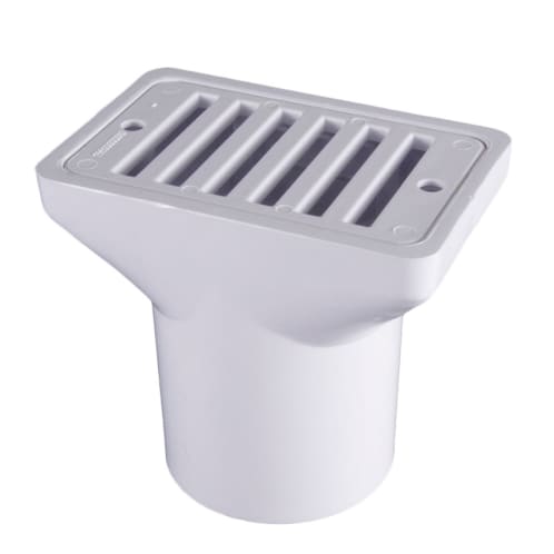 2" X 4" CMP Gutter Deck Drain Tan Fip X Soc Overflow | 25533-009-000 ...