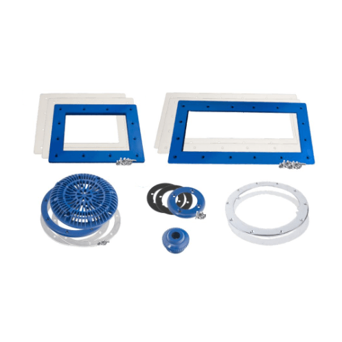 Vinyl Pool Faceplate/Fitting Kit - Widemouth - Gray | 25541-201-000 ...