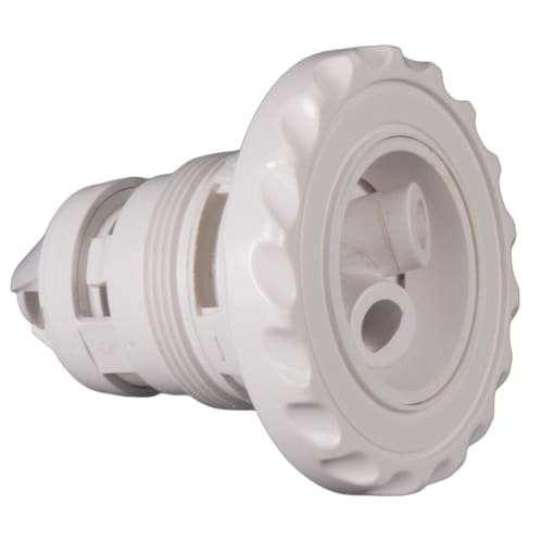 CMP White Twin Spin Jet 3-1/2In Gunnite Jet White Scalloped Adjustable ...