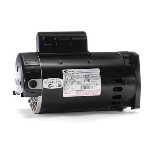 Century Pool Pump Motor 1HP 1-Speed 1 Phase 60Hz 208-230/115V 56Y Frame ...