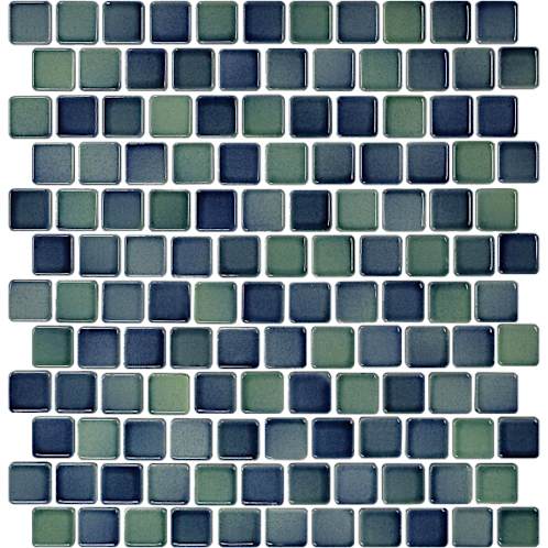 Fujiwa Pool Tile, Blue, 1" x 1" | PEB-168 | Heritage Pool Plus